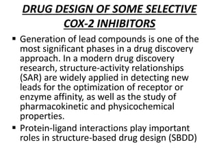 Selective cox 2 inhibitors design by siddharth | PPTX