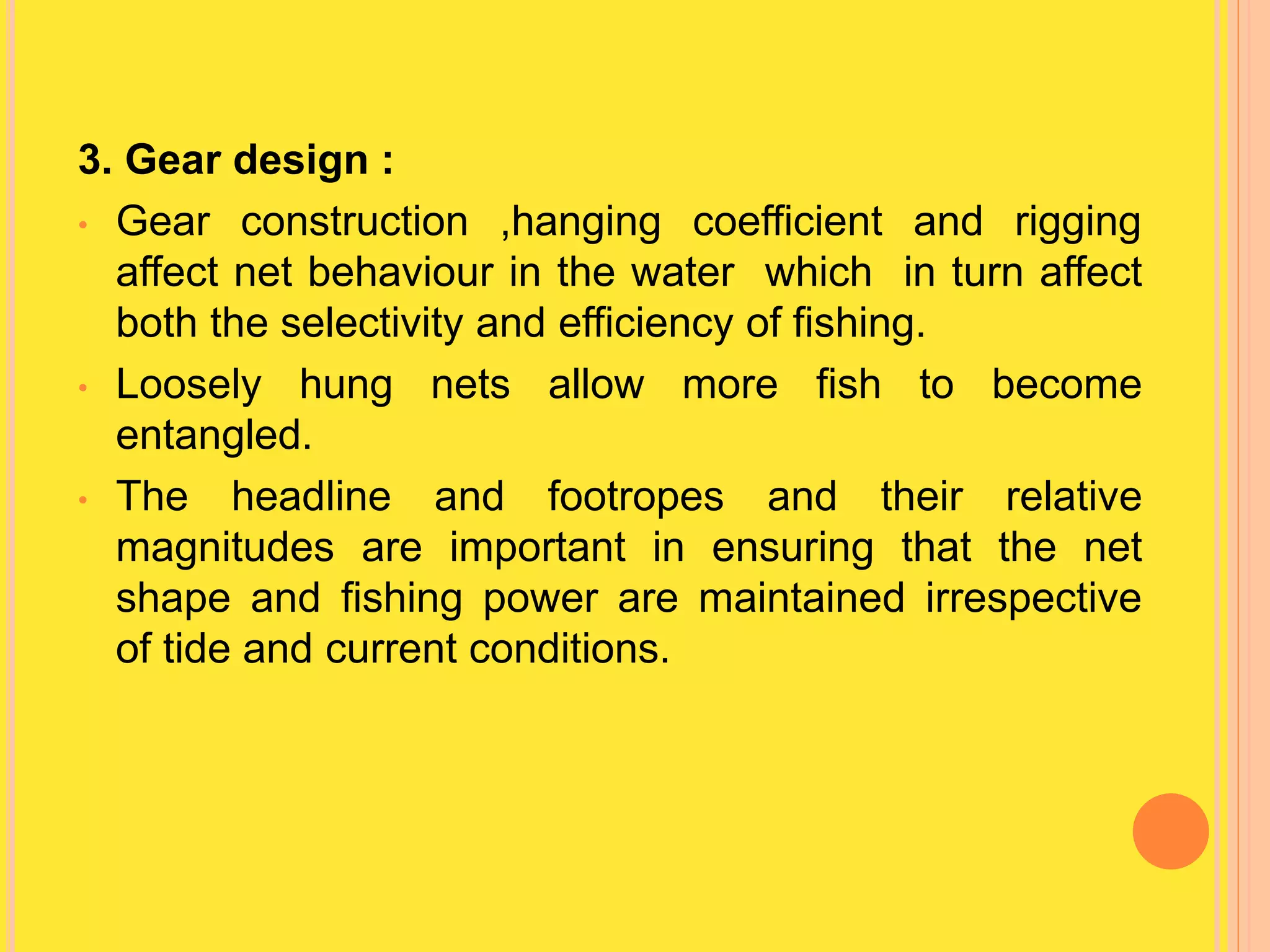 Selective fishing gear and practice | PPTX