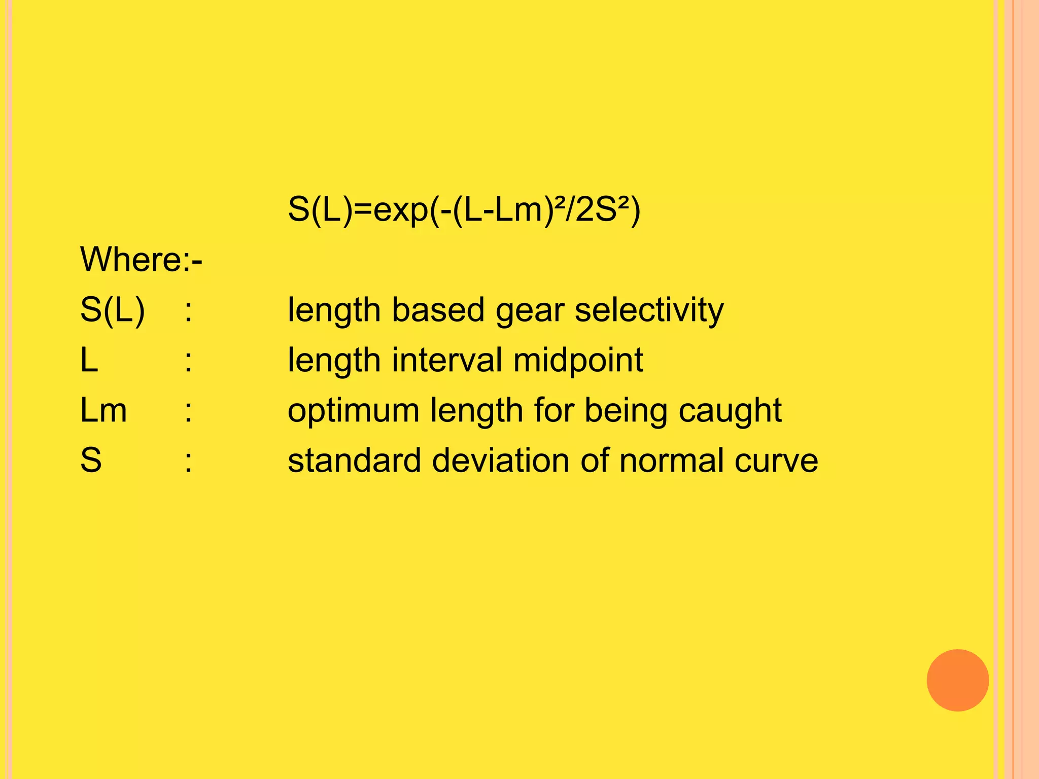 Selective fishing gear and practice | PPTX
