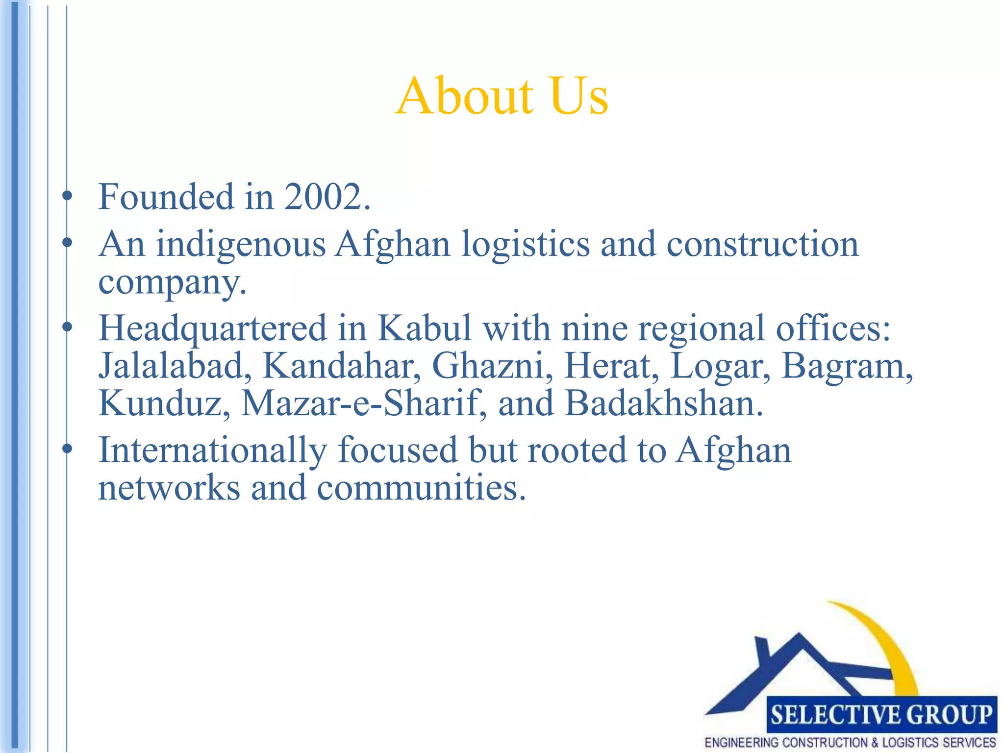 Selective Group Presentation | PPTX