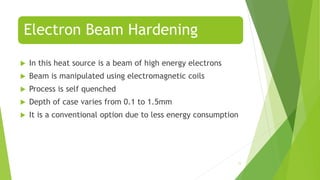 Selective hardening processes | PPTX | Physics | Science