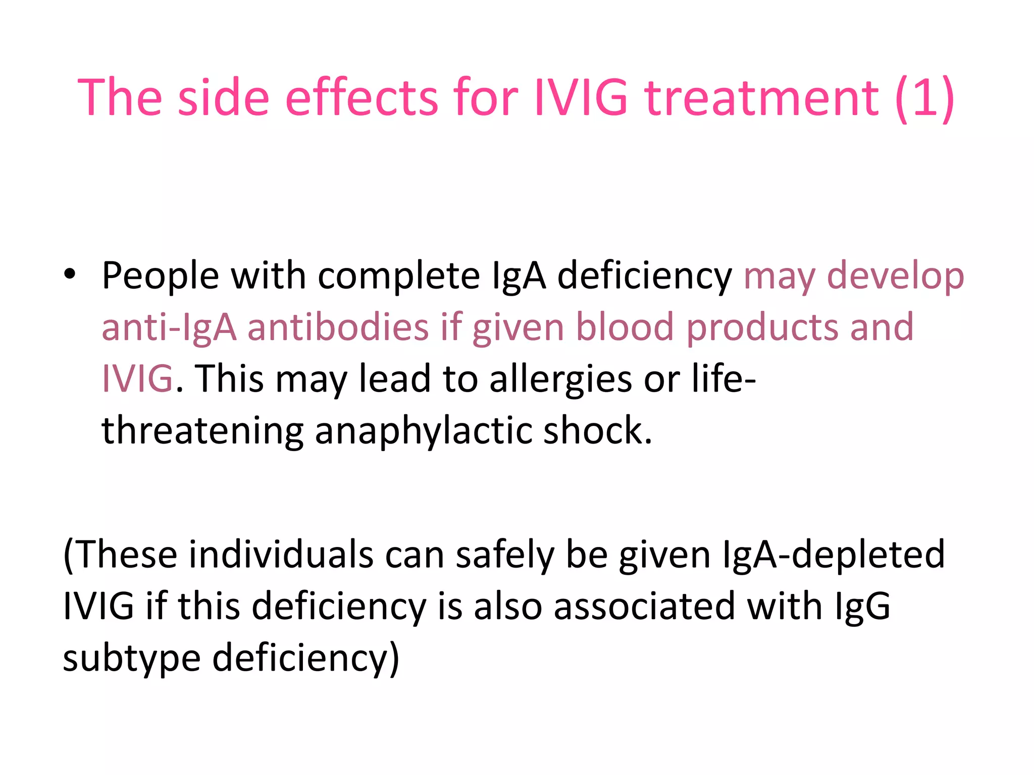 Selective igA deficiency | PPTX