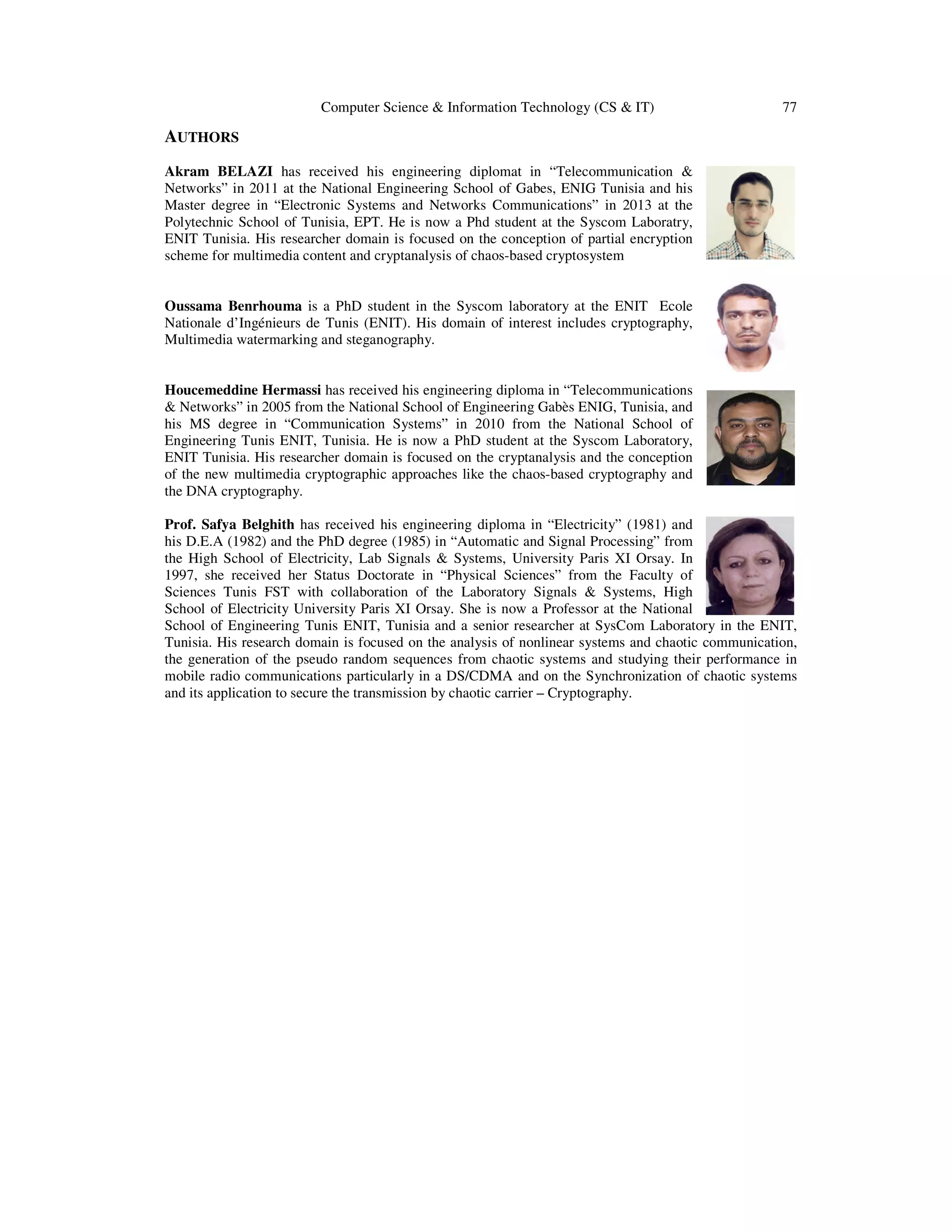 Selective image encryption using | PDF