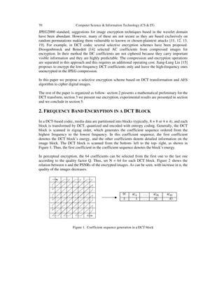 Selective image encryption using | PDF