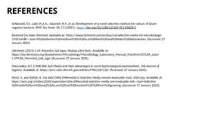 SELECTIVE MEDIUM AS A TOOL TO ISOLATE AND CHARACTERIZE BACTERIA | PPTX