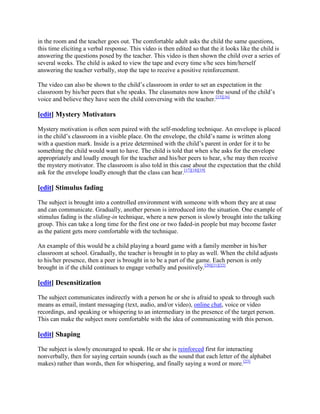 Selective mutism | DOCX | Brain and Nervous System Disorders | Diseases ...