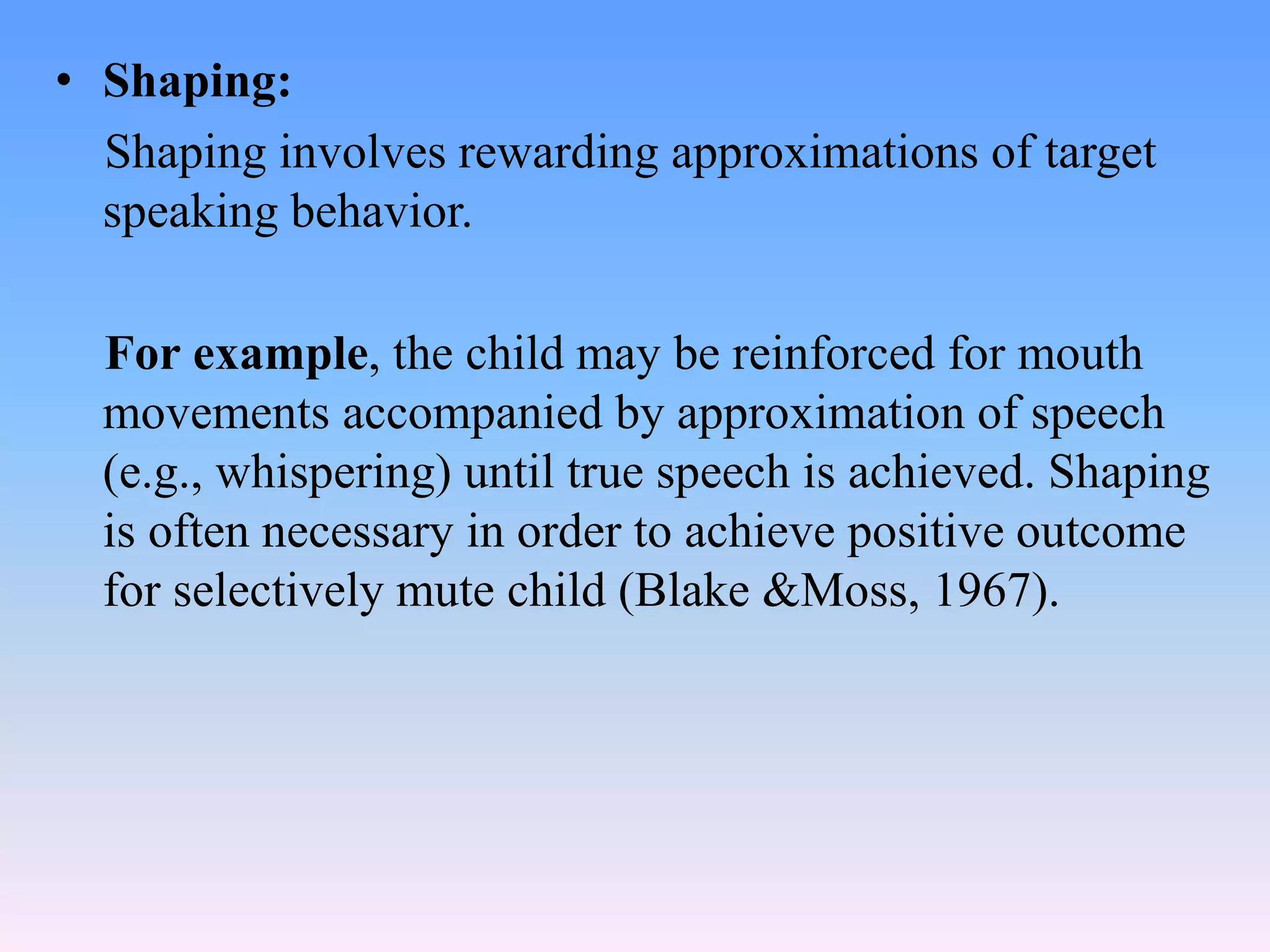 Selective mutism | PPTX