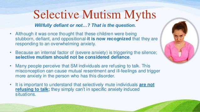 Selective Mutism
