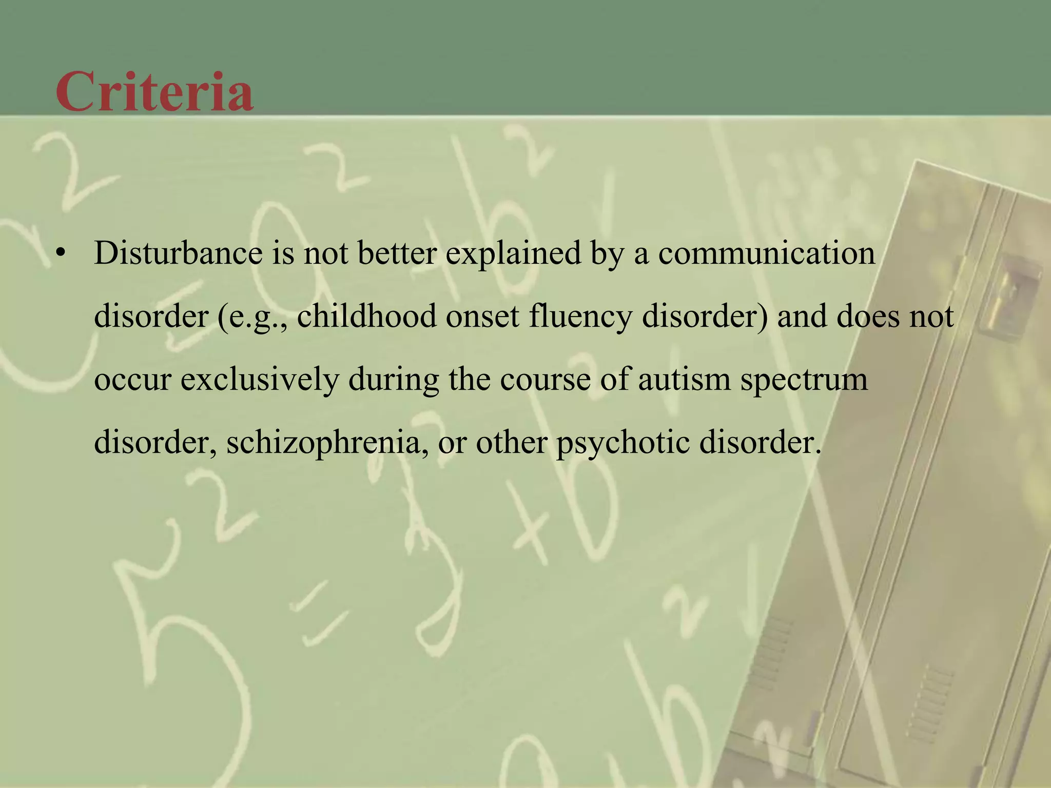 Selective mutism presentation | PPTX