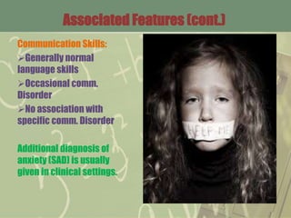 Selective mutism presentation | PPTX | Brain and Nervous System ...