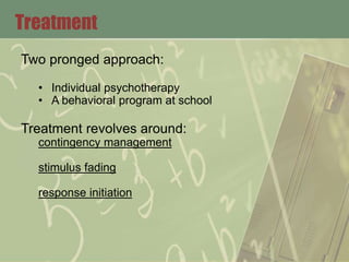 Selective mutism presentation | PPTX