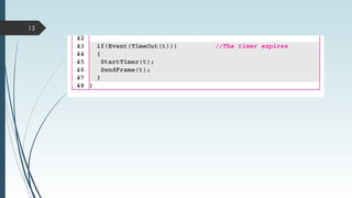 Selective repeat protocol | PPT