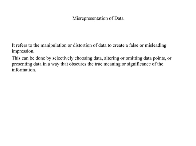 Selective Reporting and Misrepresentation.pptx