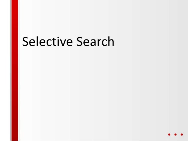 Kantocv Selective Search For Object Recognition