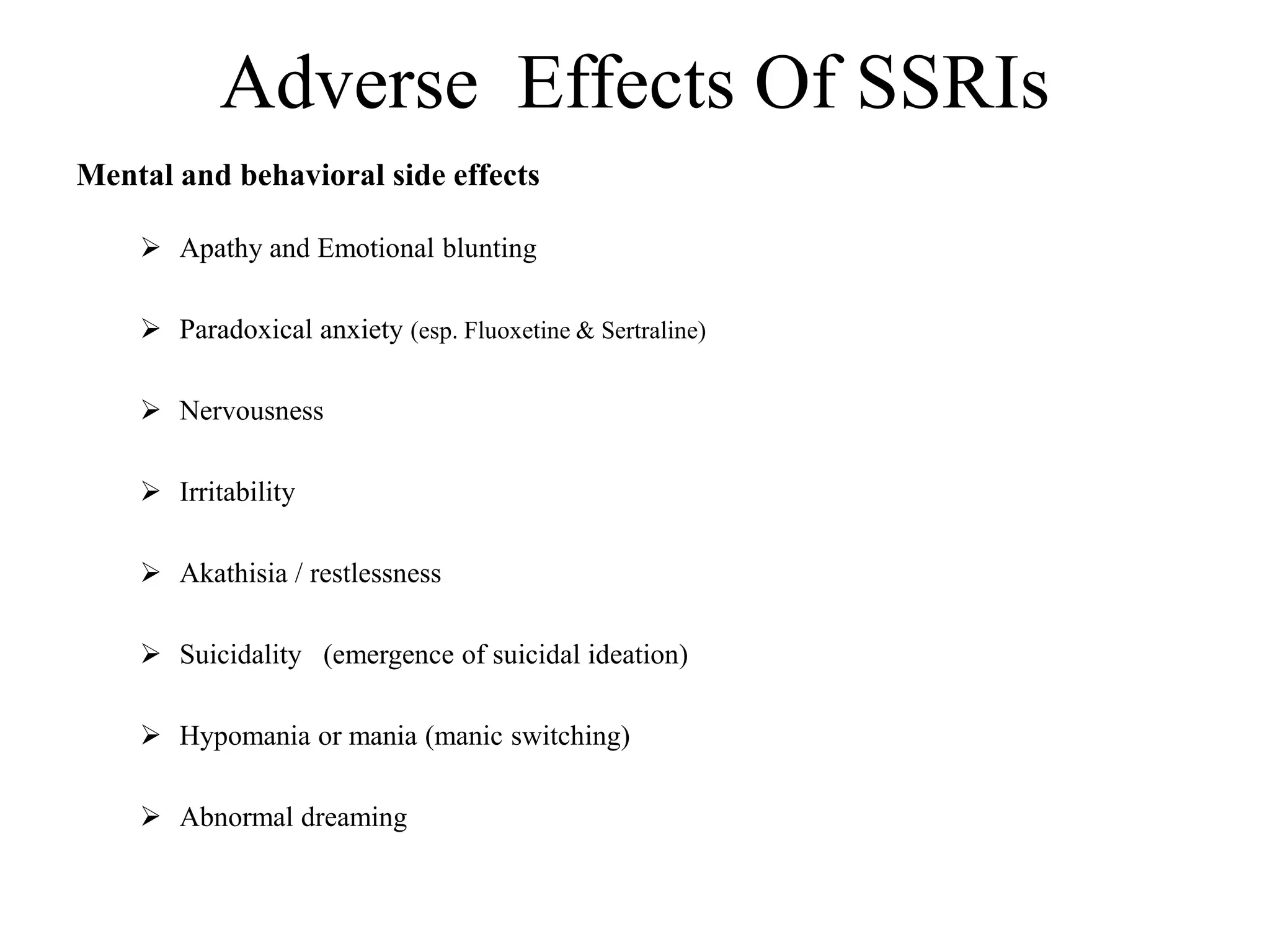 Selective serotonin reuptake inhibitors 2016 | PDF