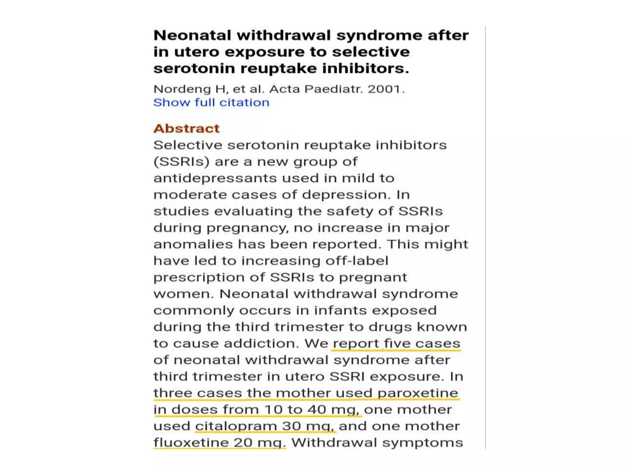 Selective serotonin reuptake inhibitors | PPTX