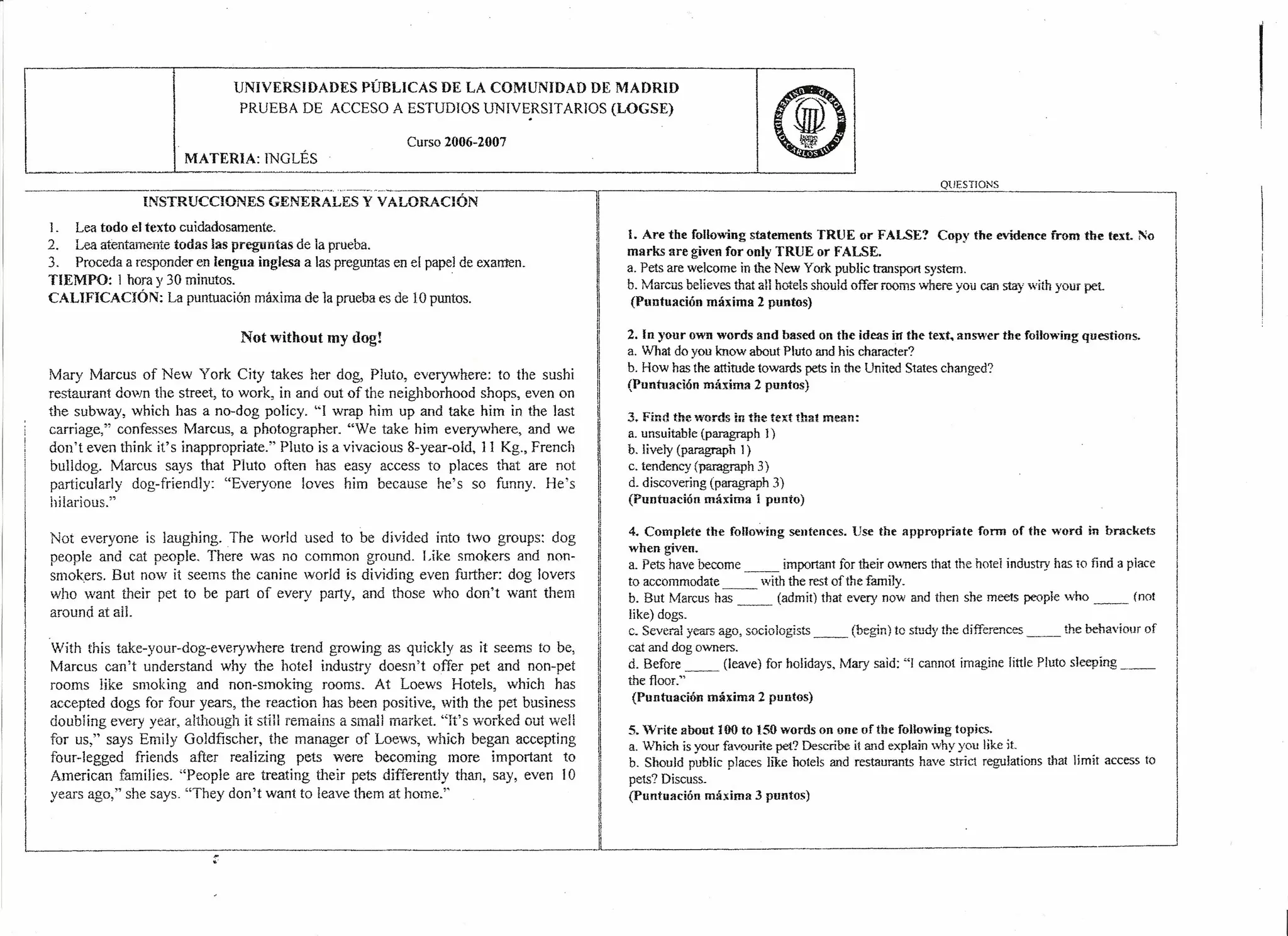 Not without my dog! | PPT