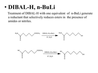 Selectivity of reducing agents | PPTX