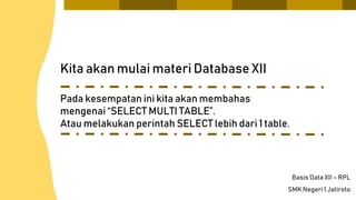 Select Multi Table.pptx