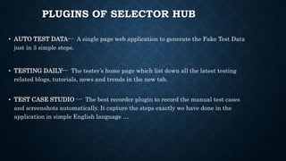 SELECTOR HUB.pptx