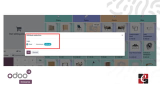 Select Product Variant Pop Up In Odoo 18 Point Of Sale | PPTX
