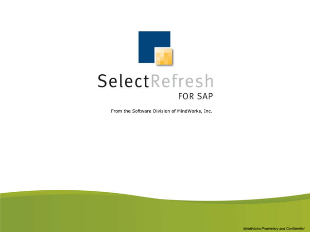 Select Refresh For SAP PPT Show | PPSX | Computer Software and Applications | Computing