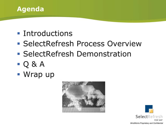 Select Refresh For SAP PPT Show | PPSX | Computer Software and Applications | Computing