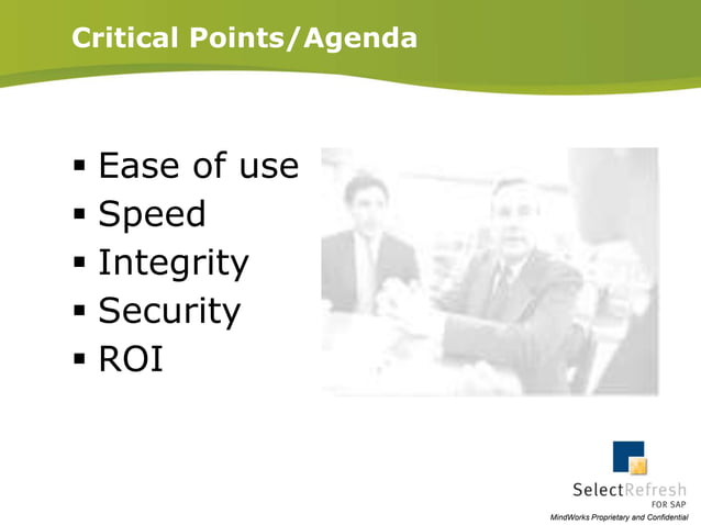 Select Refresh For SAP PPT Show | PPSX | Computer Software and Applications | Computing