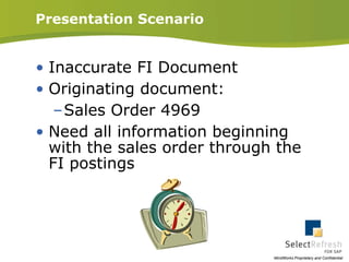 Select Refresh For SAP PPT Show | PPSX