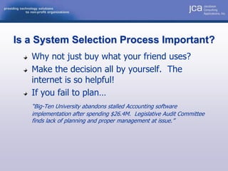 Selecting CRM Software | PPTX
