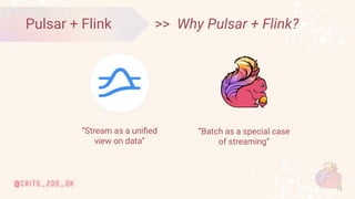 Select Star: Unified Batch & Streaming with Flink SQL & Pulsar | PPT