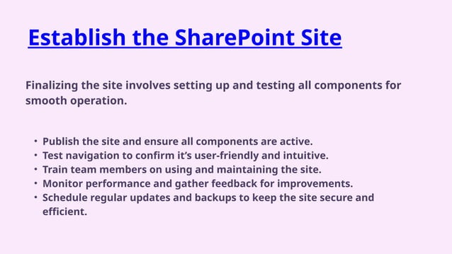 How to Create a SharePoint Site Step-by-Step: A Complete Guide | PPT