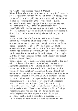 Select three advertisements from three different countries using tra ...