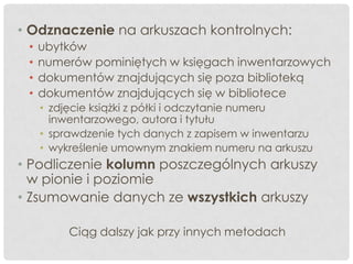 Selekcja i skontrum | PPT