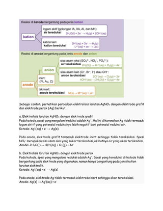 Sel elektrolisis | DOCX
