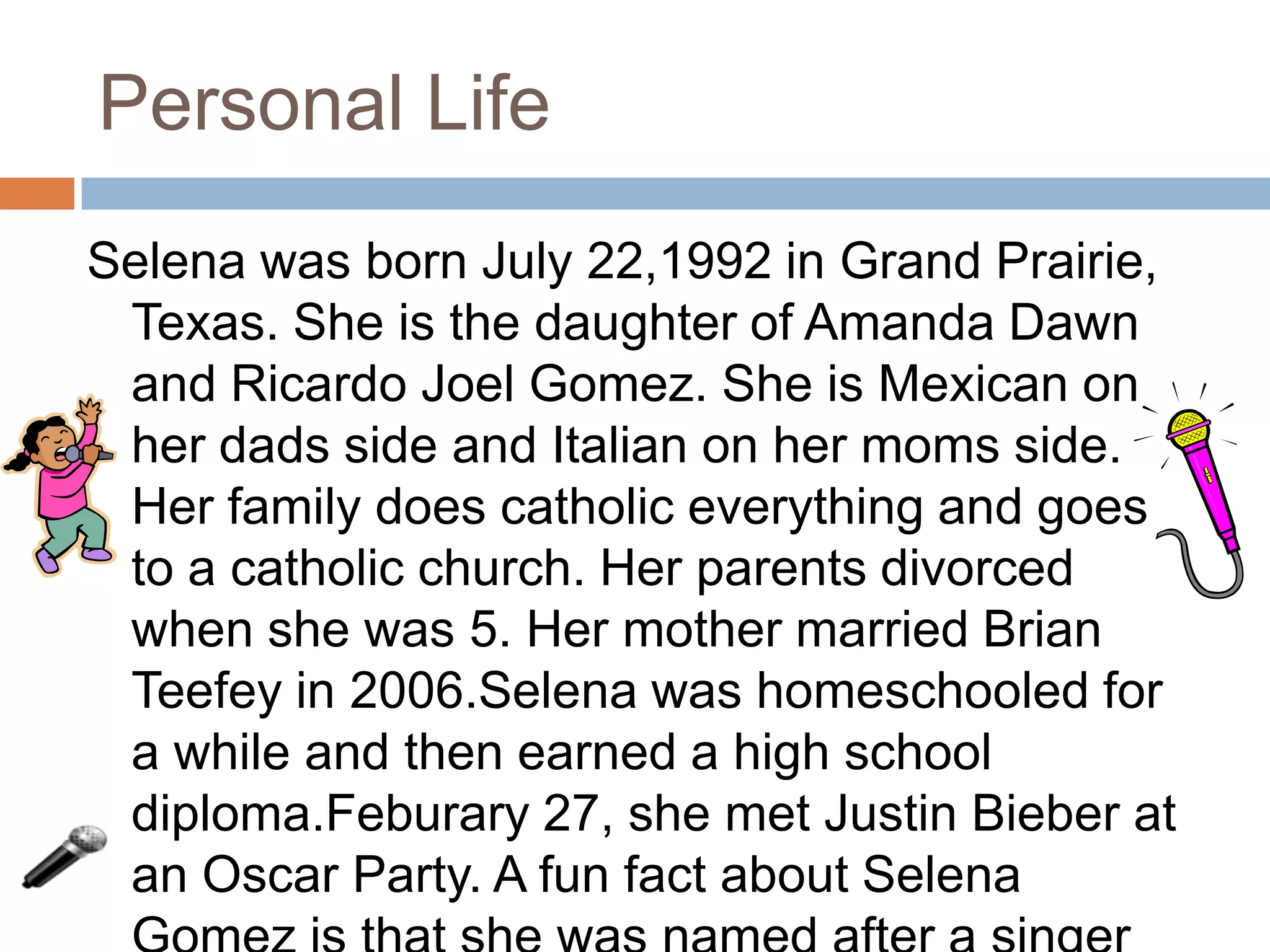 Selena gomez | PPTX