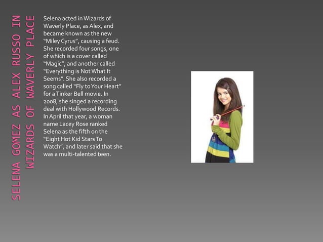 Selena gomez | PPT