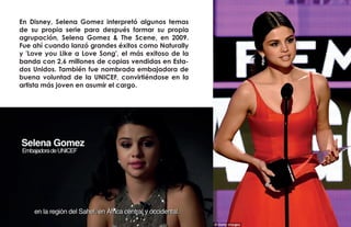 Selena Gomez Biografia | PDF