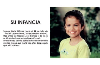 Selena Gomez Biografia | PDF