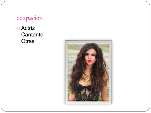 Selena gomez presentacion | PPT