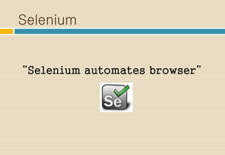Selenium | PPT