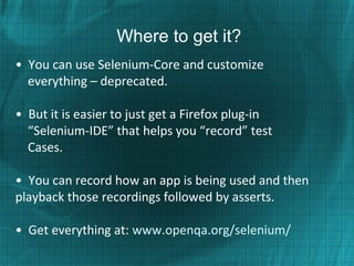 Selenium | PPT