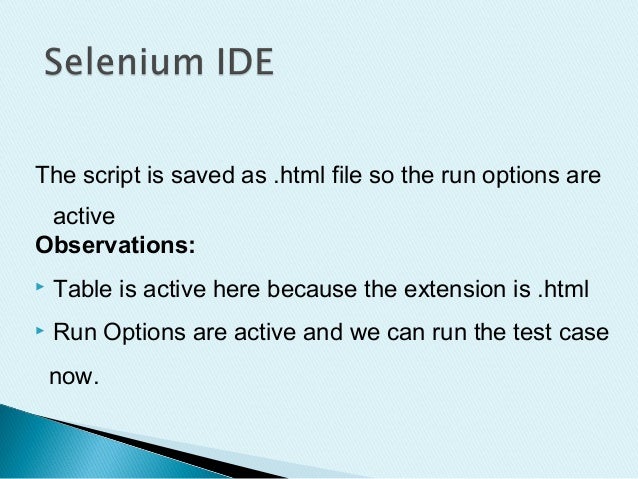 Selenium Basics By Quontra Solutions