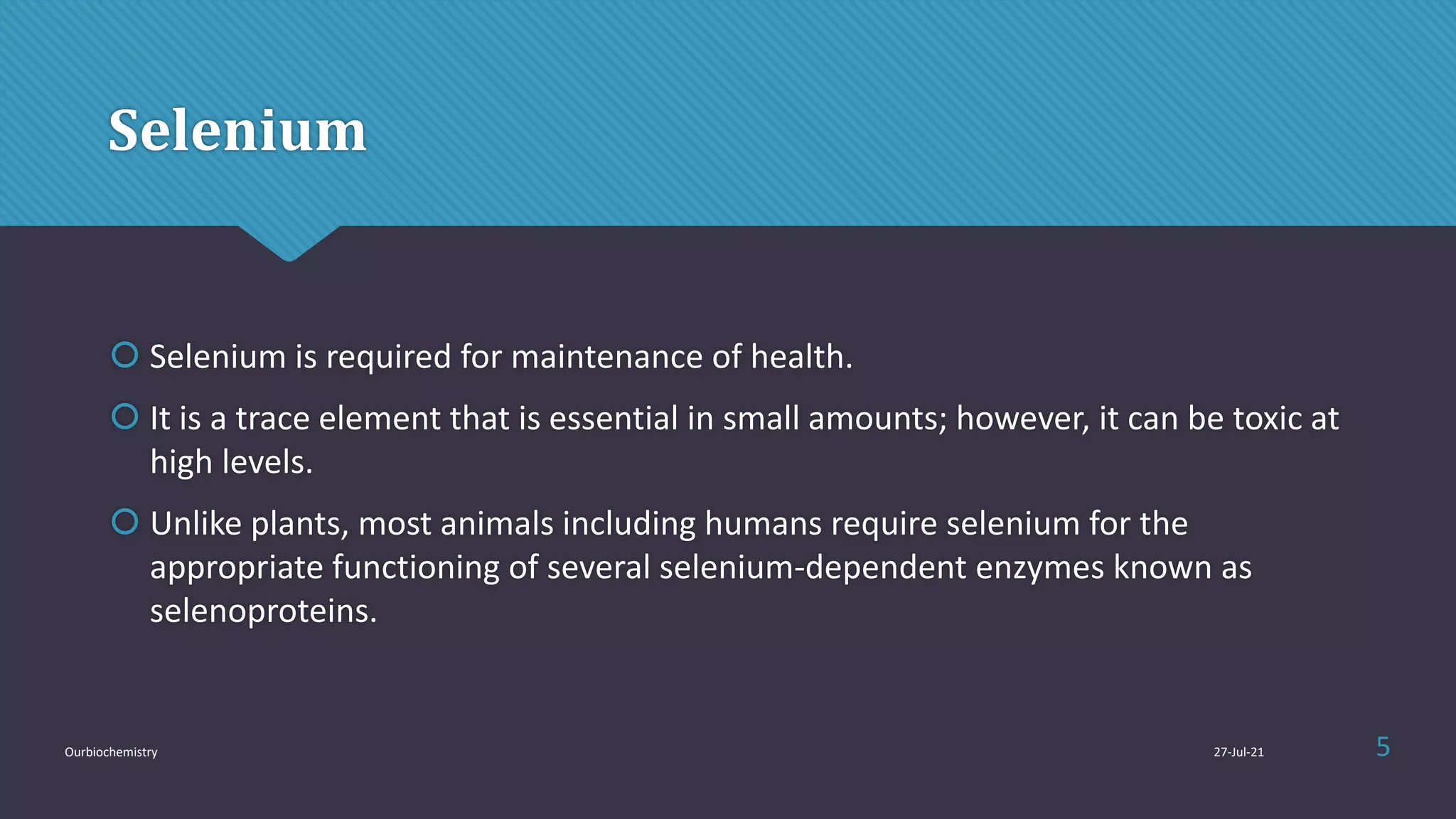 Selenium- chemistry, functions and clinical significance | PDF