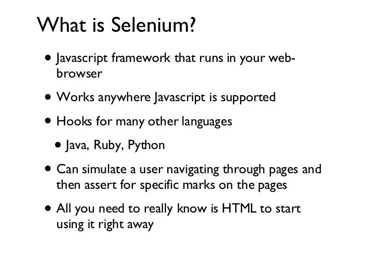 Selenium Ide Tutorials