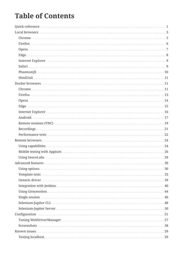 Selenium jupiter j-unit 5 extension for selenium and appium | PDF