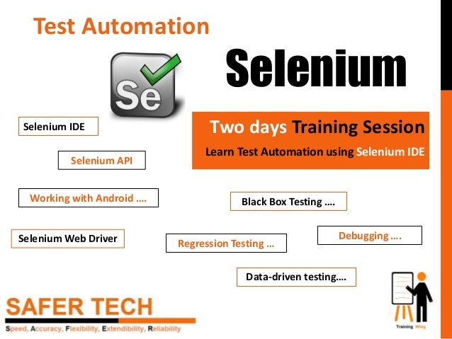 Test Automation Using Selenium Training 16th And 17th April 2016 In Karachi Pakistan