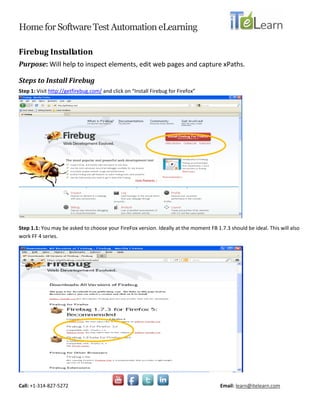 Selenium tools-installation | PDF | Browsers | Computer Software and Applications
