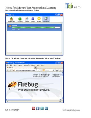 Selenium tools-installation | PDF