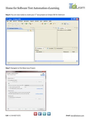 Selenium tools-installation | PDF